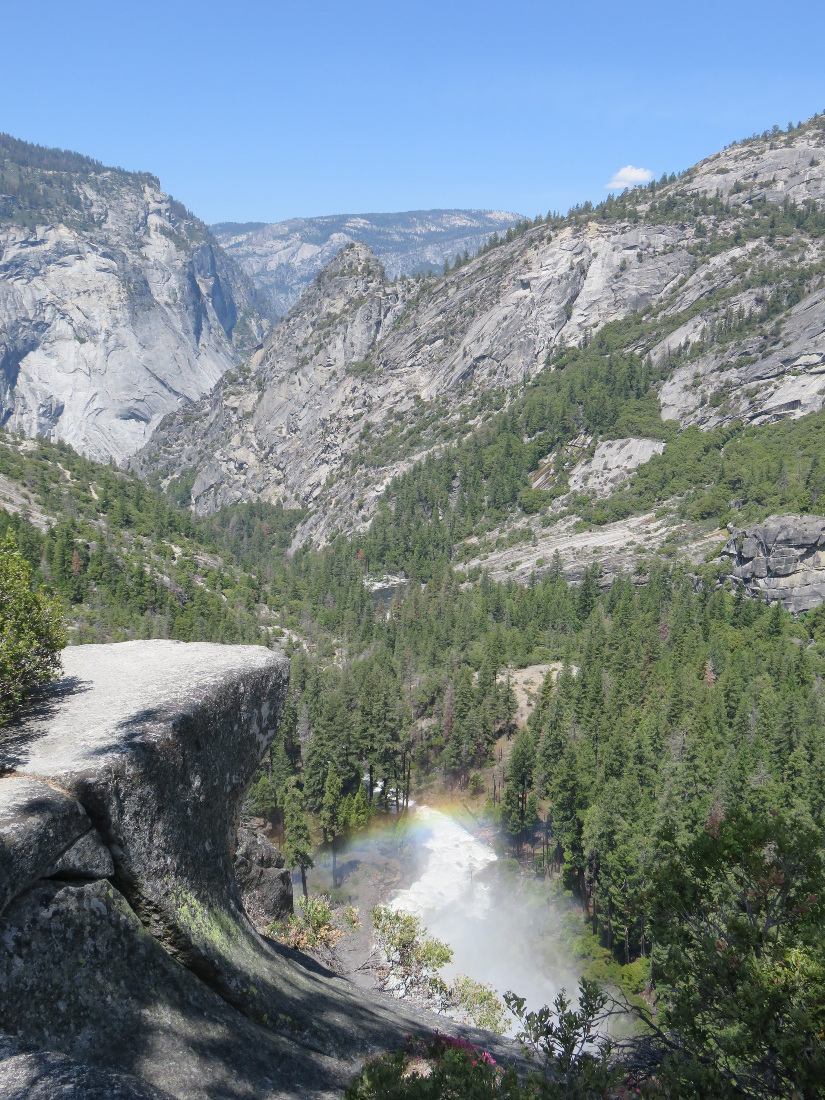 View from the top of Nevada Falls – Postcards from the Crumps